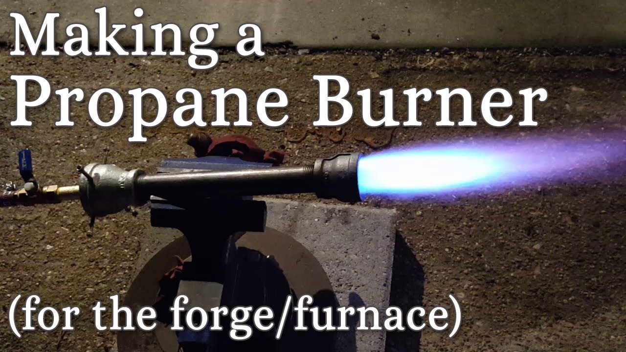 Making a New Burner for the Furnace - YouTube