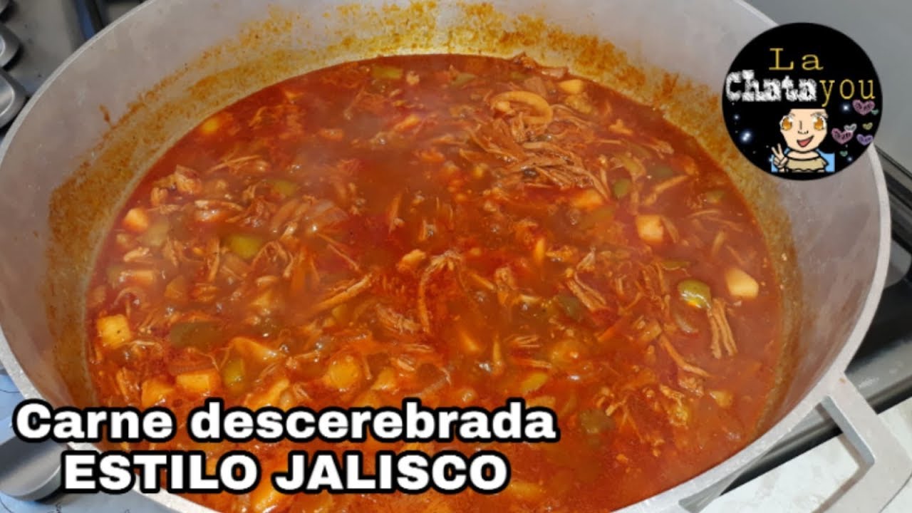 Picadillo De Carne Desehebrada Estilo Ranchero @Lachatayou - YouTube