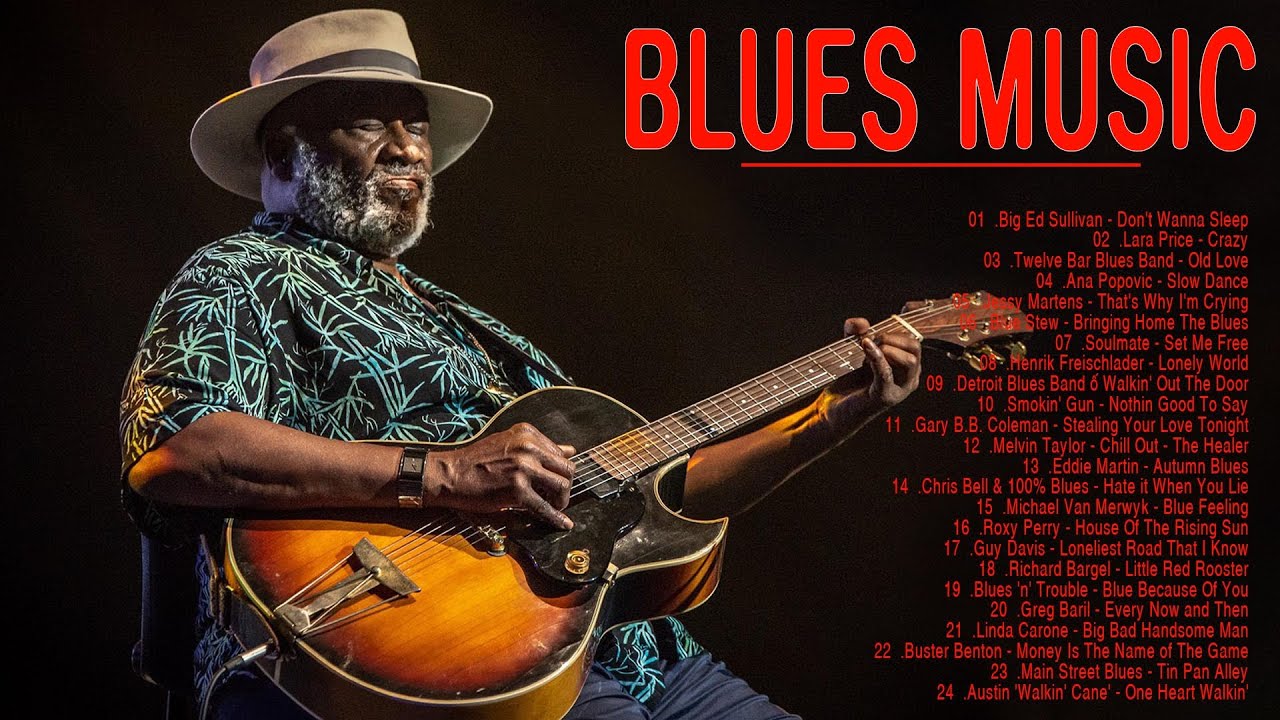 Top 50 Blues Guitar Playlist - Greatest Blues Guitar Instrumental ...