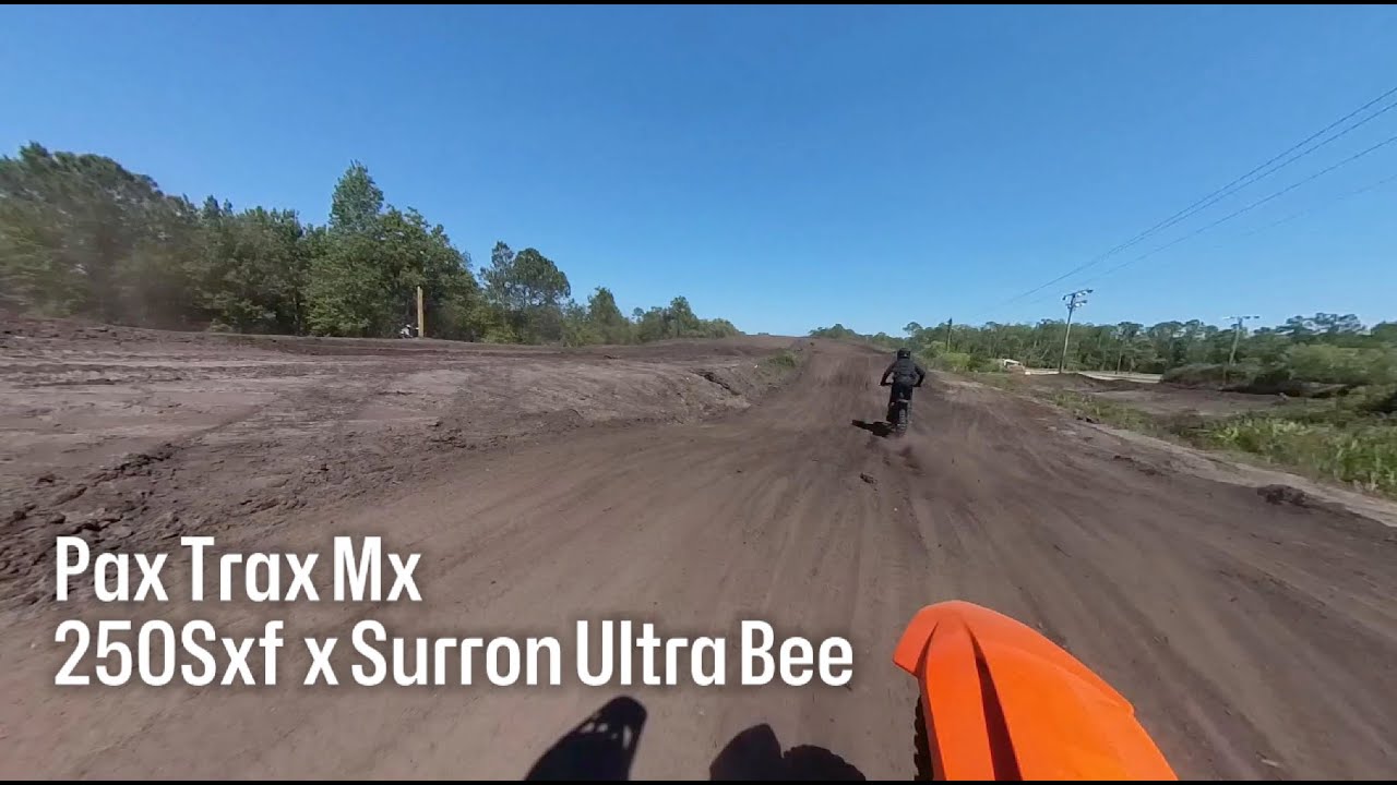 Moto Vlog #2 | Pax Trax Mx Intermediate Track | 250SXF x Surron Ultra ...