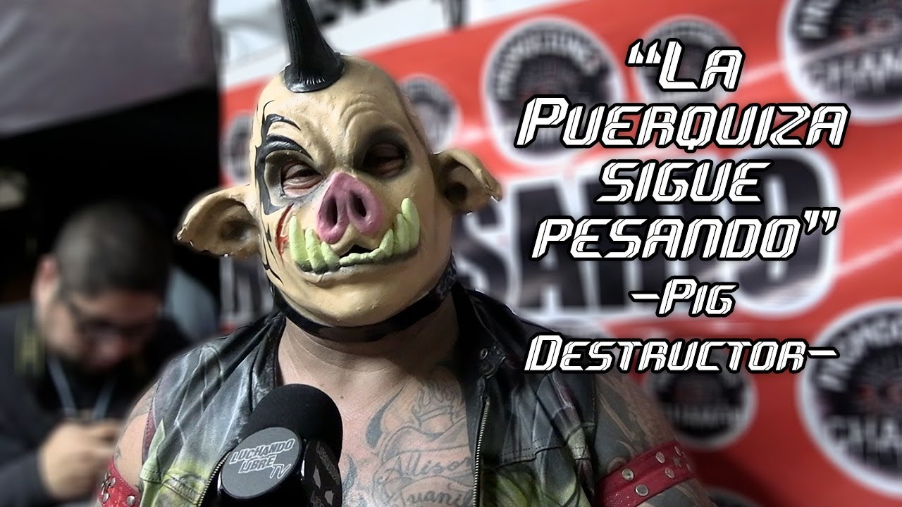 Pig Destructor: "La gente sigue estando con la puerquiza" - YouTube