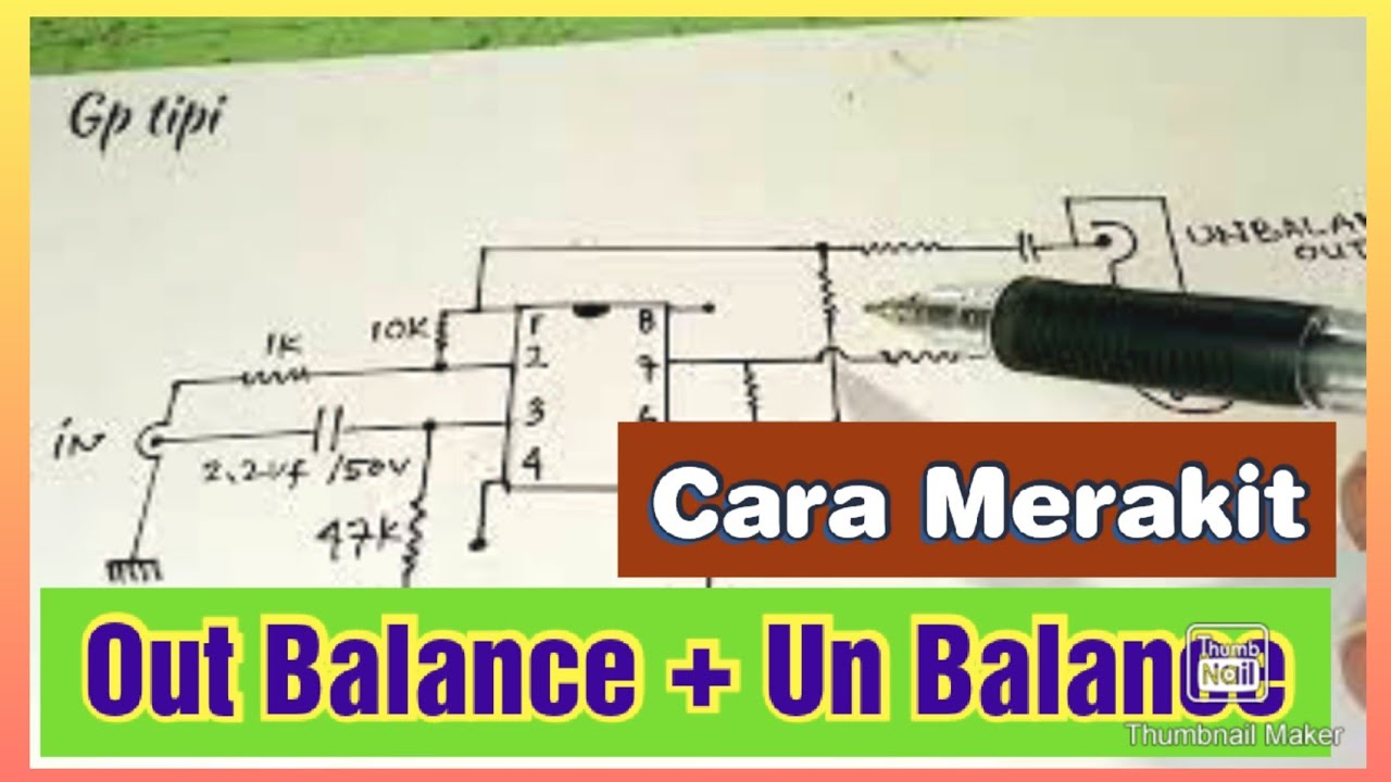 Cara mudah merakit outbalance double unbalance - YouTube