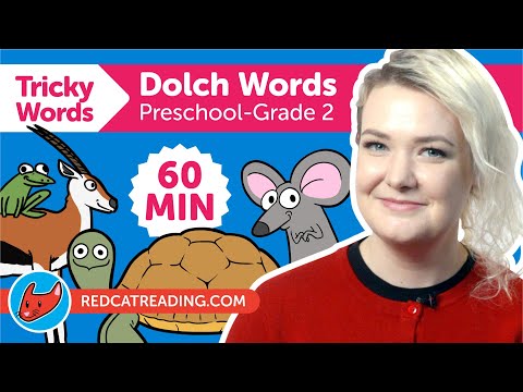 Tricky Words #1-7 | Dolch Words for Kids | Preschool to 2 Grade Sight ...