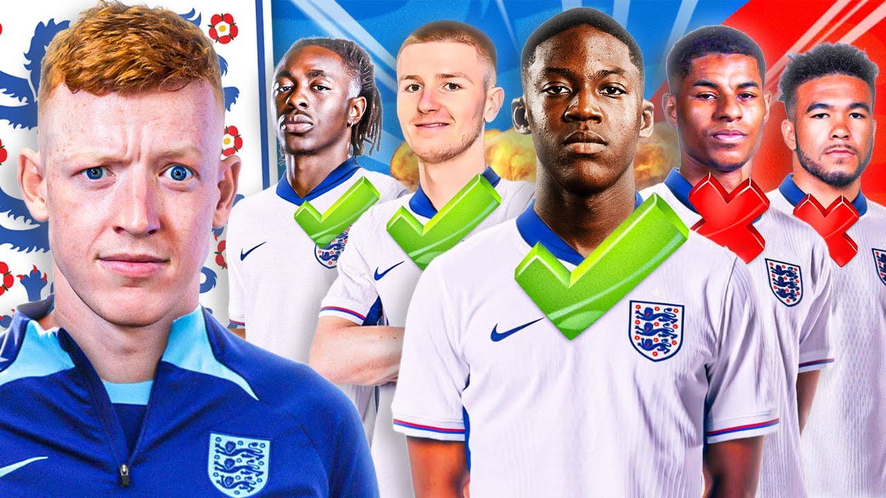 Reacting To The OFFICIAL England EURO 2024 Squad! - YouTube