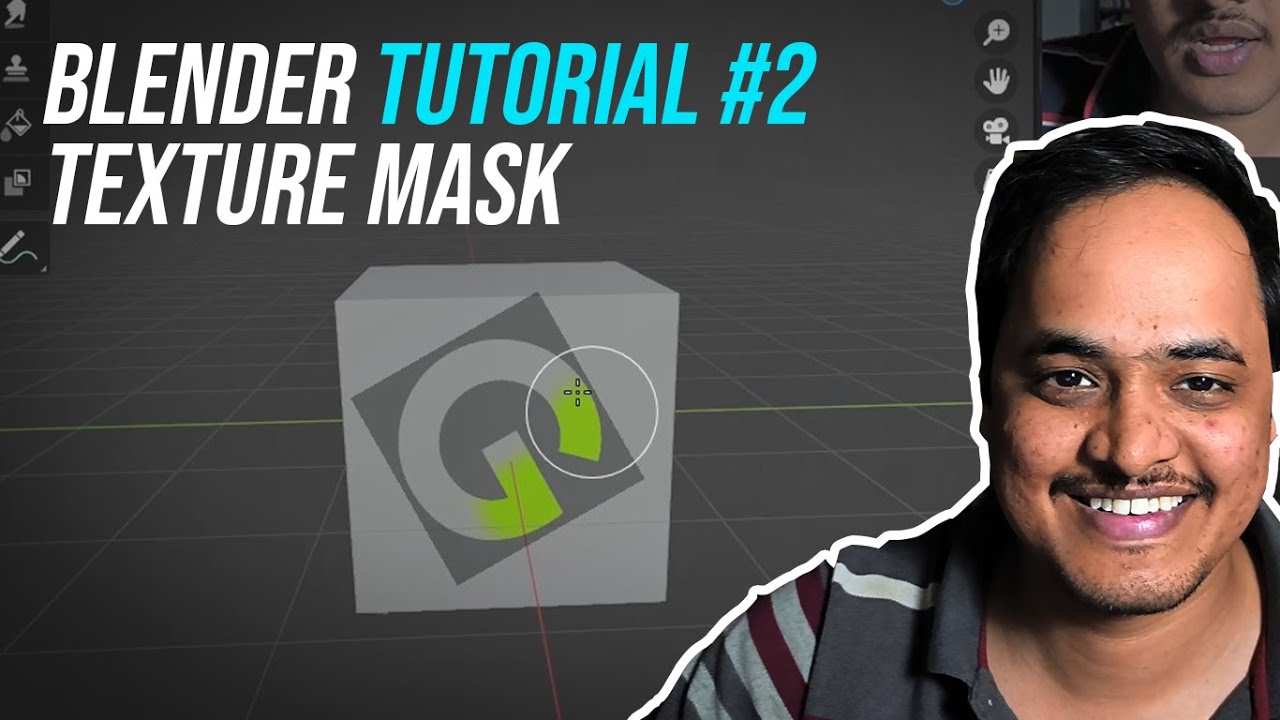Accha... toh Blender me Texture mask aisa hota hai... | Blender Hindi ...