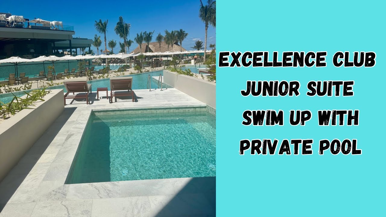 Excellence Coral Playa Mujeres | Excellence Club Swim Up Suite with ...