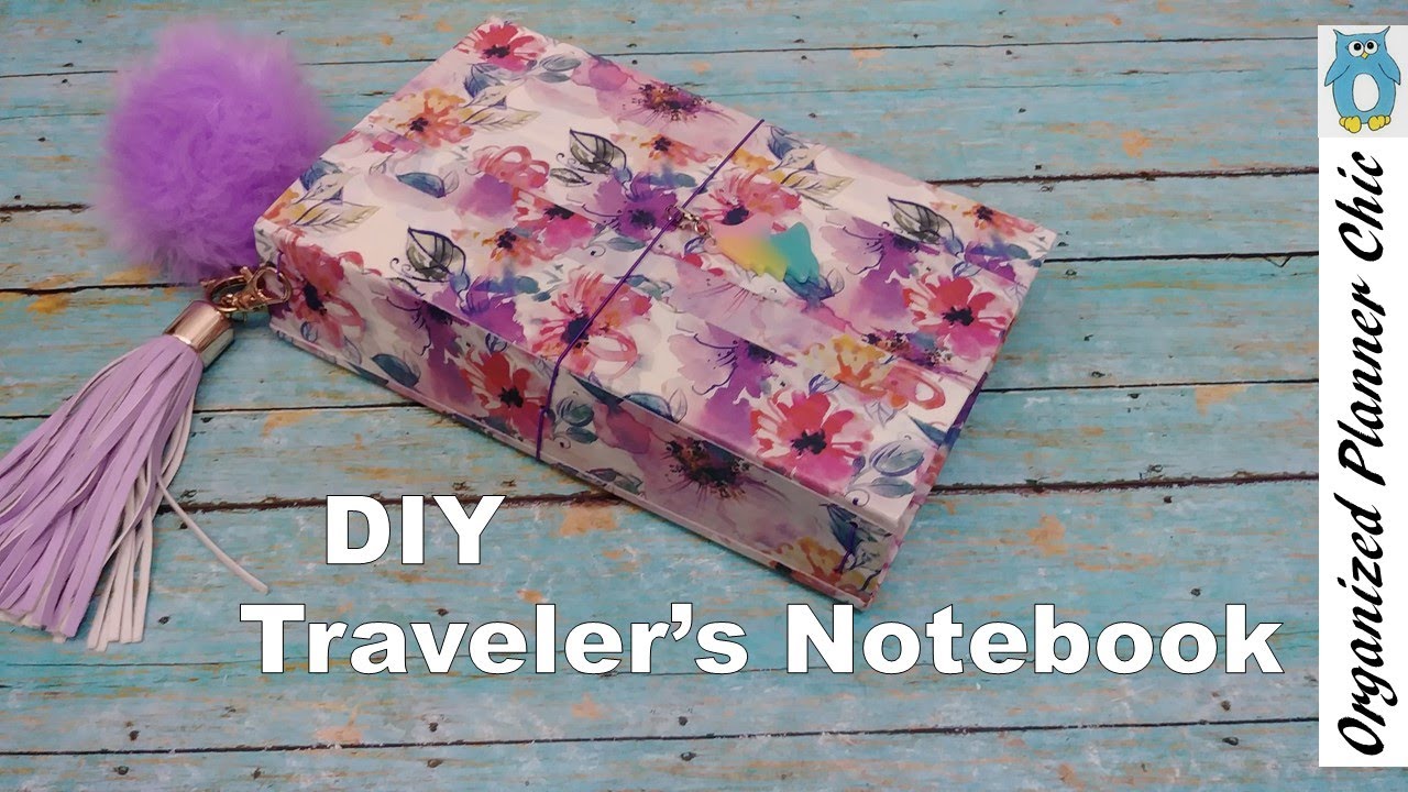 DIY Traveler's Notebook | Reuse Cardboard | Duct Tape Craft | Channel ...