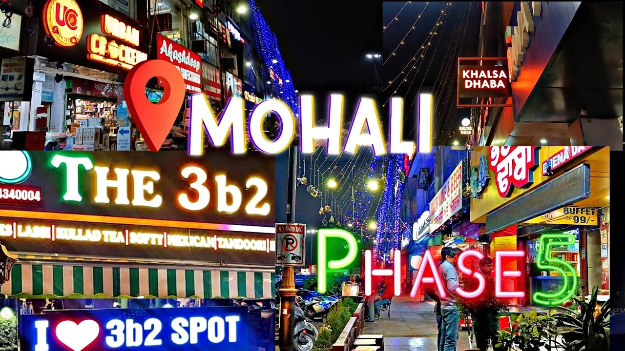 | Mohali Market | 3b2 Market | Gedi Route | Phase 5| Chandigarh| Punjab ...