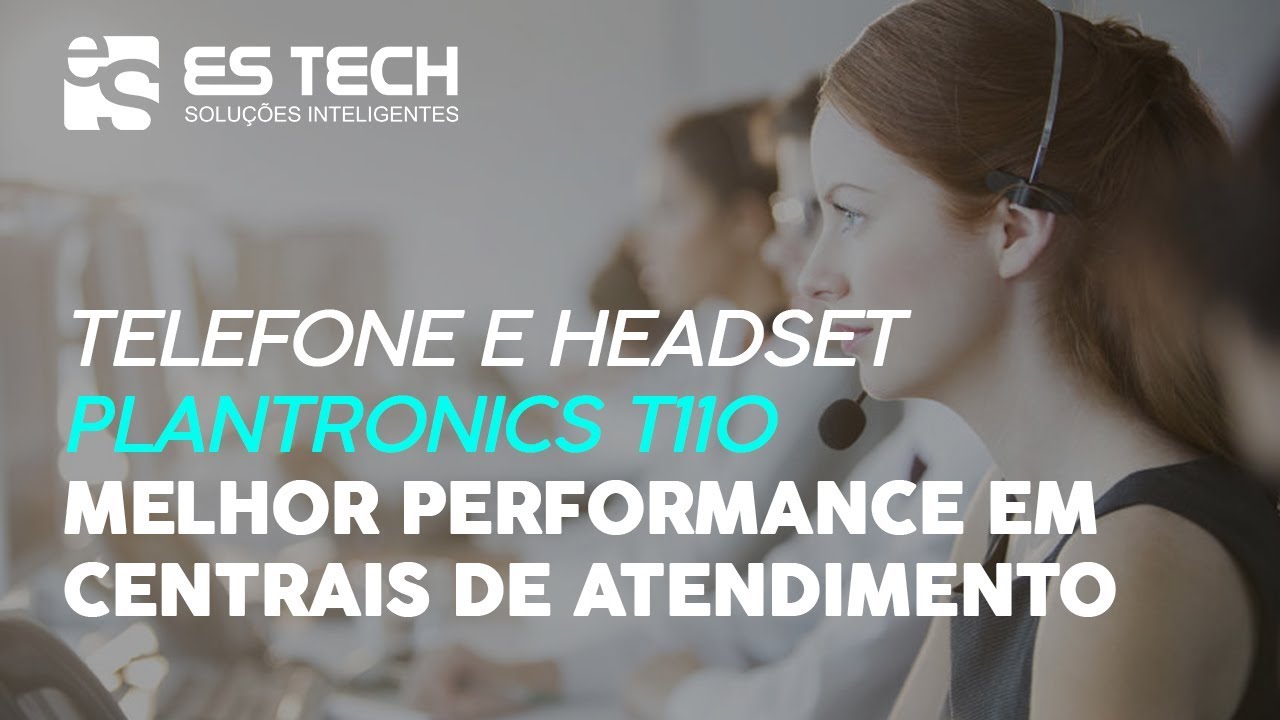A Melhor Performance no Seu Atendimento - Plantronics T110 Telefone e ...