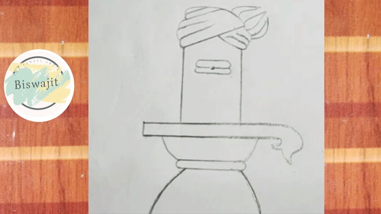Maharaj Bholebaba drawing | easy Bholebaba drawing for trishul ...