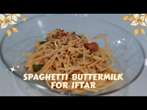 #2 HAZI COOK: SPAGHETTI BUTTERMILK 👀 - YouTube