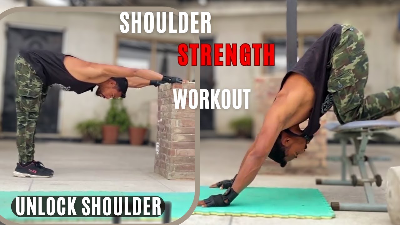 | how to unlock your shoulder & improve Ur Strength | Home workout ...