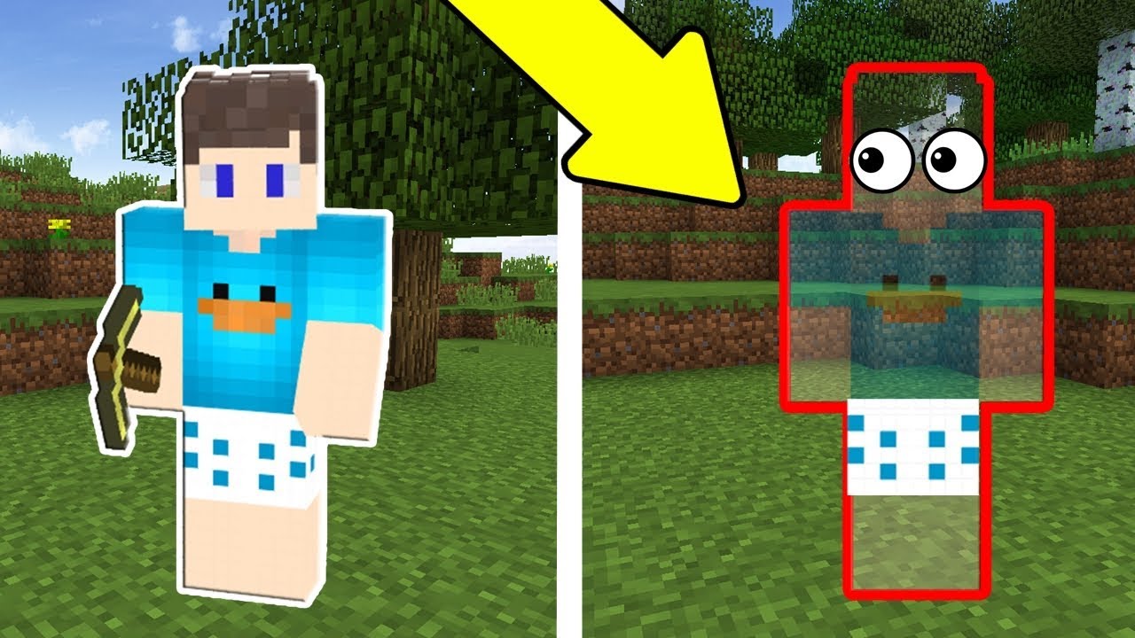Fiquei InvisÍvel E Enganei Meu Amigo No Minecraft Youtube