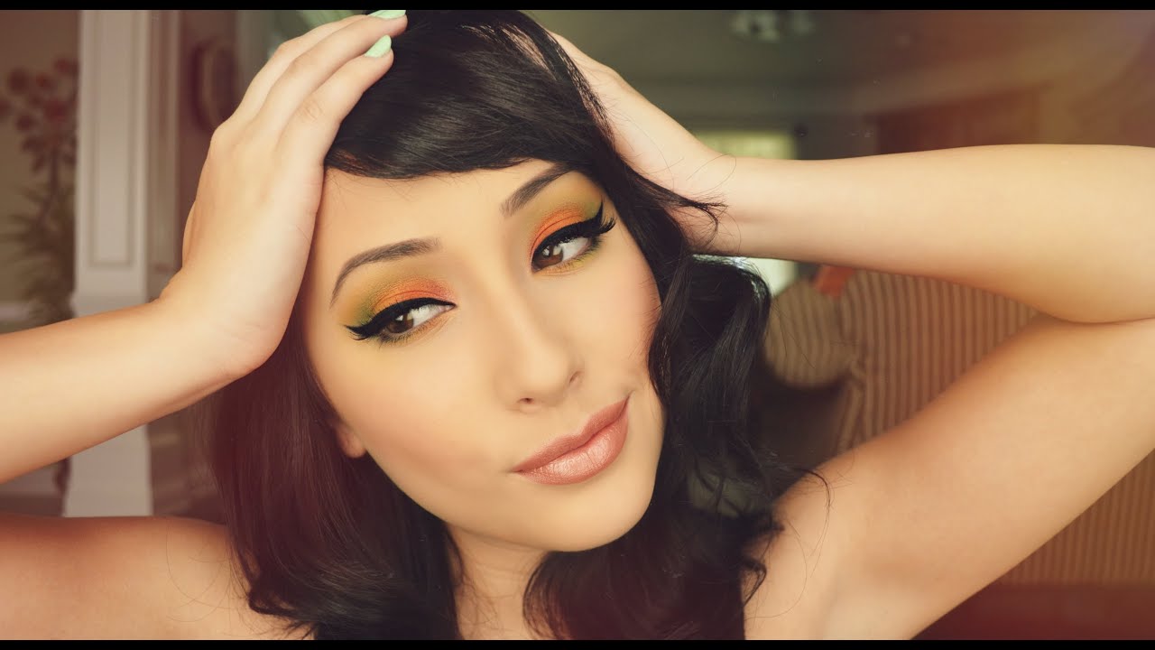 Fall Leaves Makeup Tutorial - YouTube