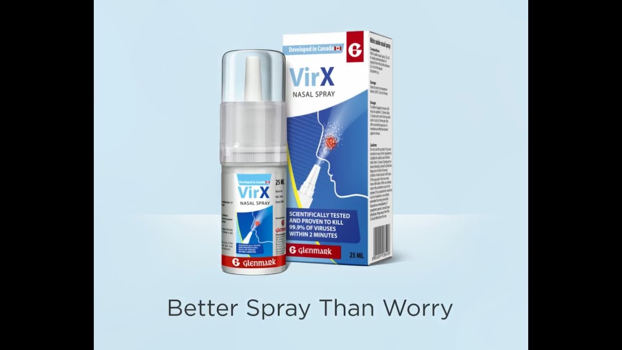 How to use VirX Nasal Spray - YouTube