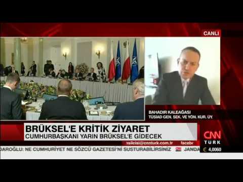 TÜSİAD Genel Sekreteri Dr Bahadır Kaleağası CNN Türk Ana Haber Programına Konuk Oldu