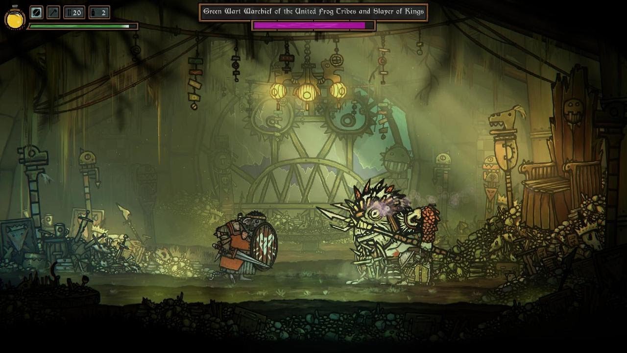 Tails of Iron - Green Wart Final Boss Fight - YouTube