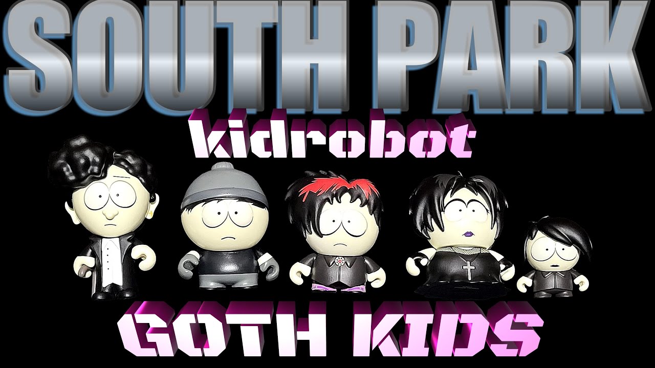South Park Goth Kids 5 pack new 2025 - YouTube