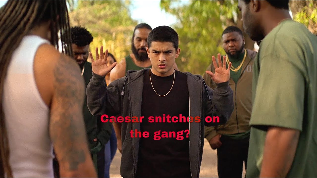 Caesar snitches on the gang? (On my block) - YouTube