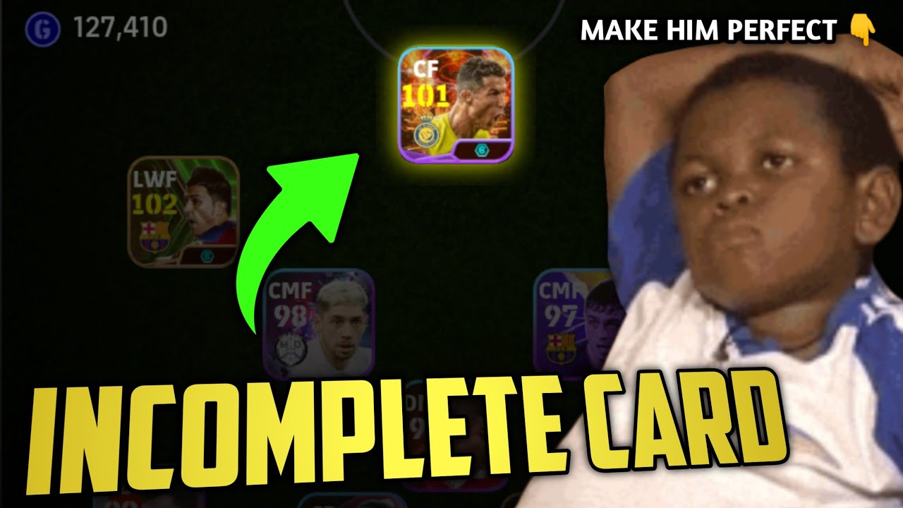 Konami Made an *INCOMPLETE* Card for CR7 🤷‍♂️ - YouTube