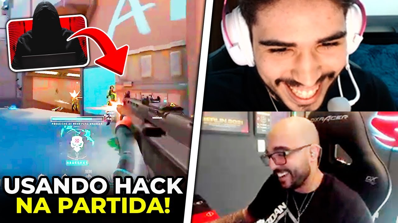 JETT CHEATER LIGOU O HACK NA PARTIDA! DUO ENGRAÇADO SACY E ASPAS ...