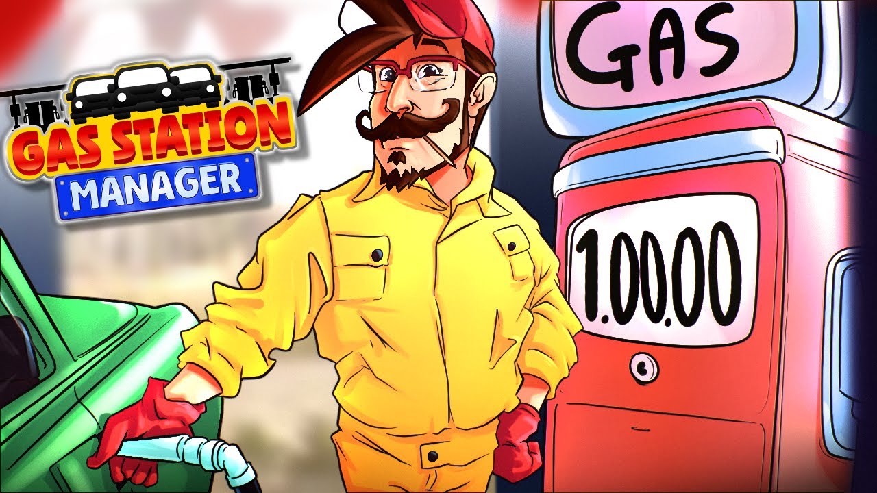 WE OPENED UP A GAS STATION! (Gas Station Manager w/ Friends) - YouTube