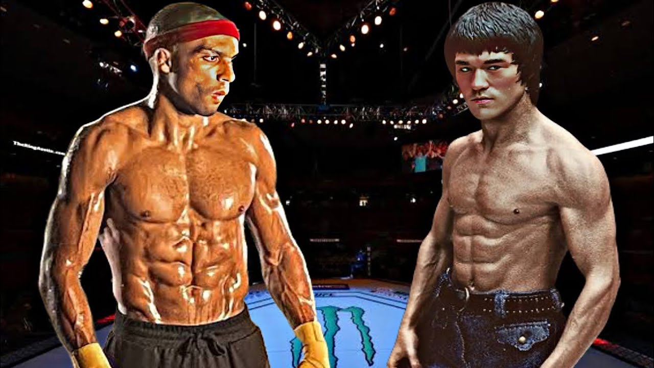 BRUCE LEE VS EDSON BARBOZA 😱🔥🥶😰*RAGEWAR* (EA SPORTS UFC 4) UFC ...