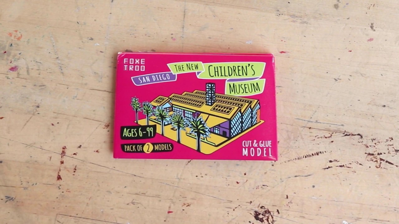 Museum Paper Model Kit - YouTube