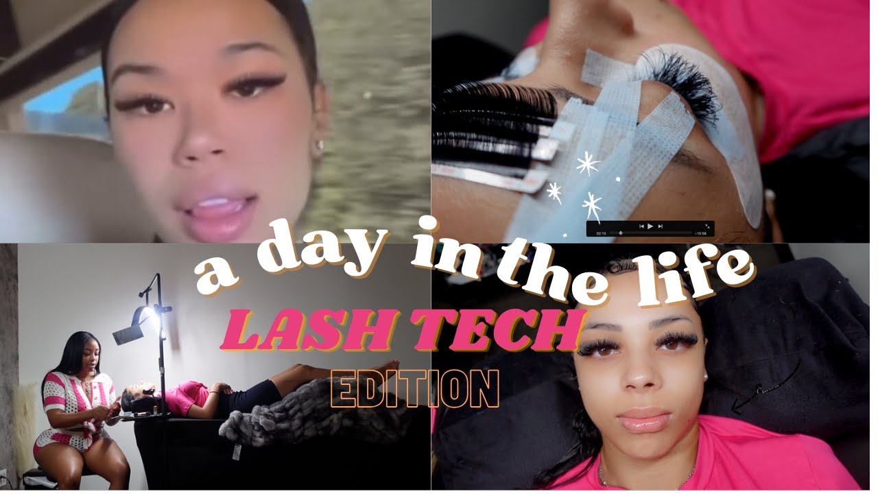 I DID MY FIRST CELEBRITY CLIENT LASHES IN HOUSTON| LASH VLOG| DAY IN ...