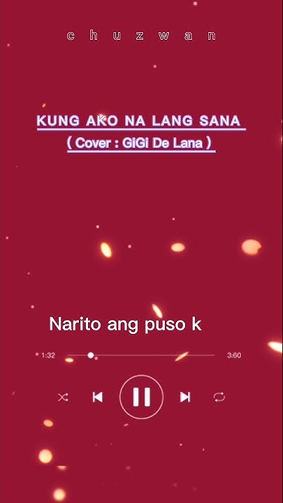 Kung ako nalang sana - YouTube