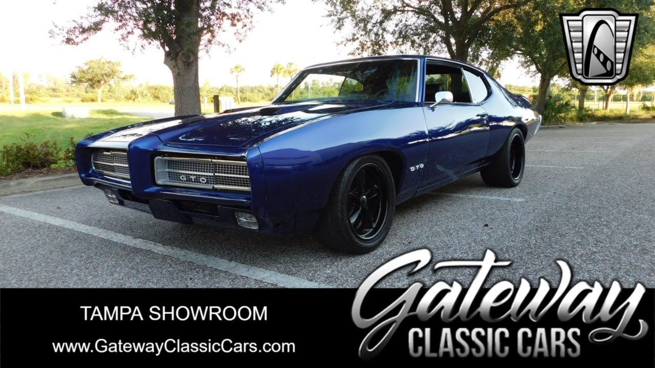 1969 Pontiac GTO Restomod 2363 Tampa - YouTube