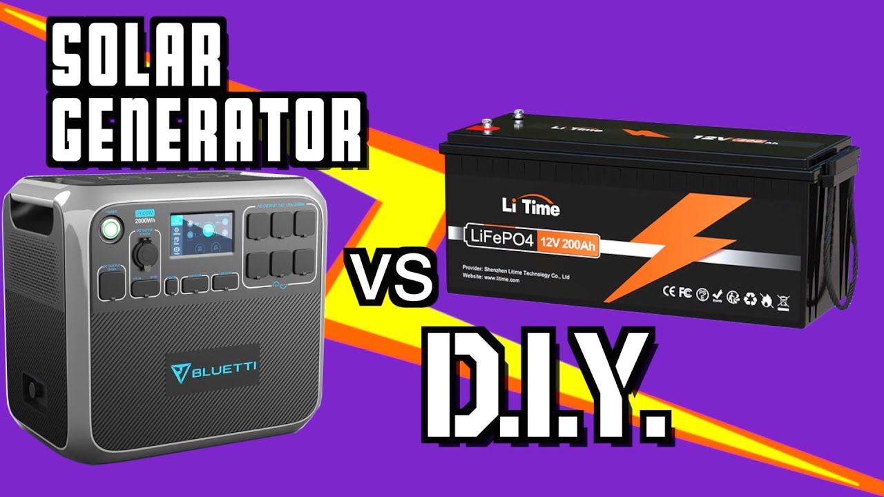 Solar Generator vs DIY Electrical System for Overland Vehicle - YouTube