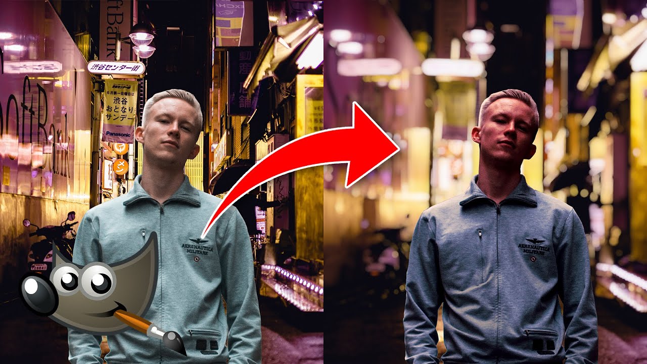 Super Accurate Color Match Technique in GIMP - YouTube