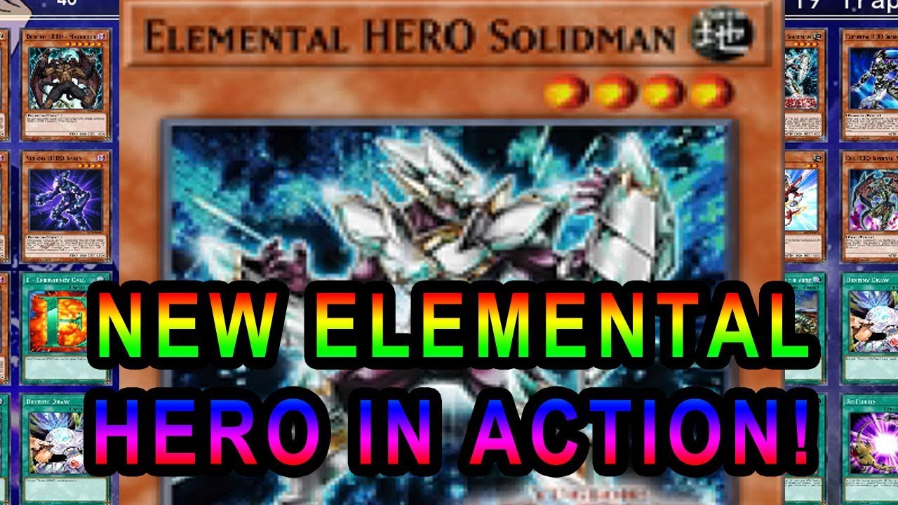 THE NEW ELEMENTAL HERO IN ACTION! - YouTube