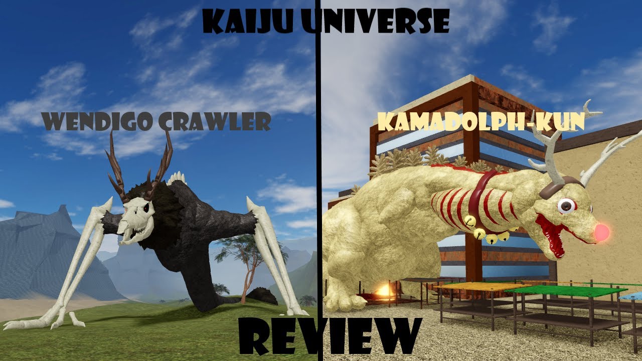 Kaiju Universe [Wendigo Crawler] and [Kamadolph Kun] (REVIEW) - YouTube