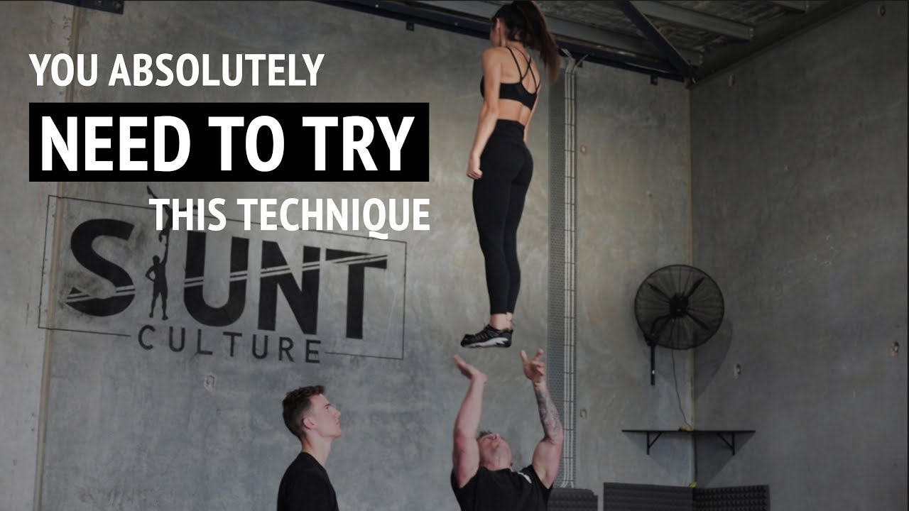 Hands Full Around | Partner Stunt Tutorial - YouTube