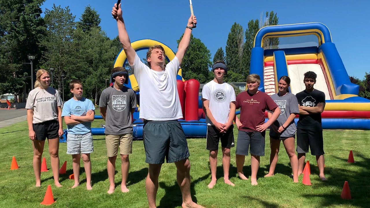 ULTIMATE INFLATABLE OBSTACLE COURSE CHALLENGE | NHSM WEEK 15 - YouTube