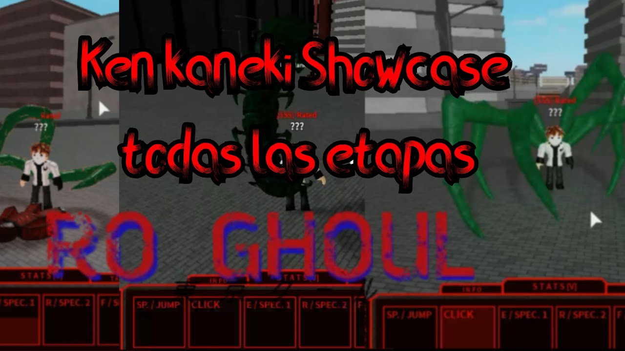Ro Ghoul - Ken Kaneki todas las etapas - YouTube