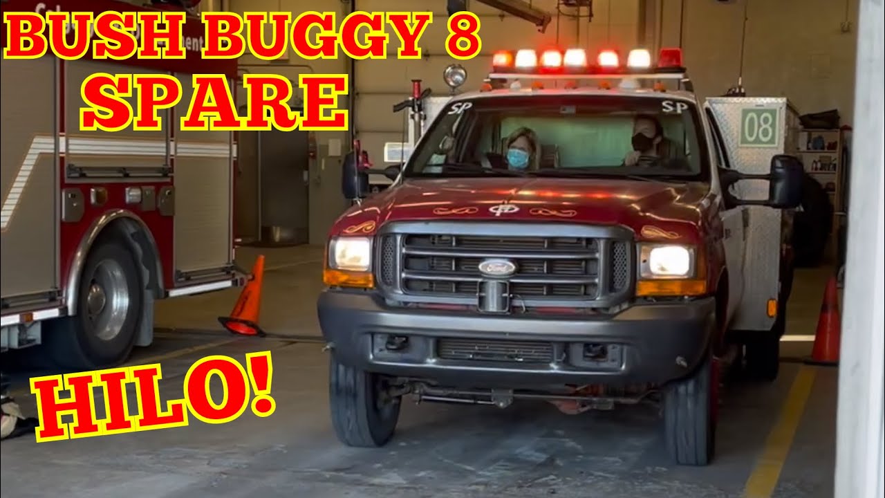 **HILO SIREN/RARE** Calgary Ancient Spare Bush Buggy 8 Responding HOT ...