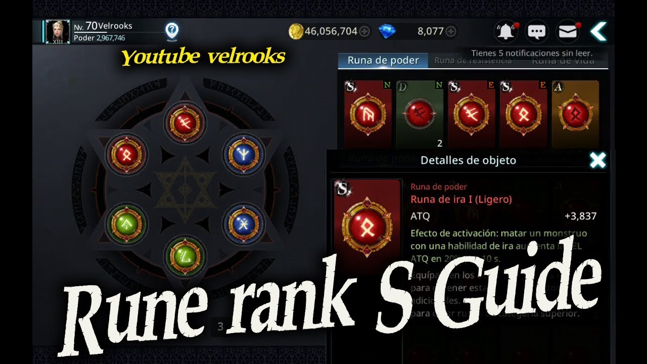 DARKNESS RISES Creando Runas Rango S Guia y consejos S+ CooP - PvE ...