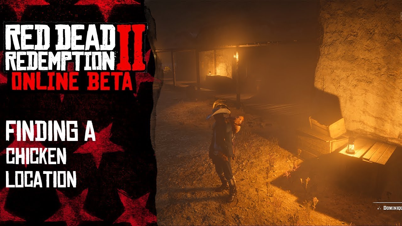 Finding chicken location | Red Dead Redemption 2 Online - YouTube