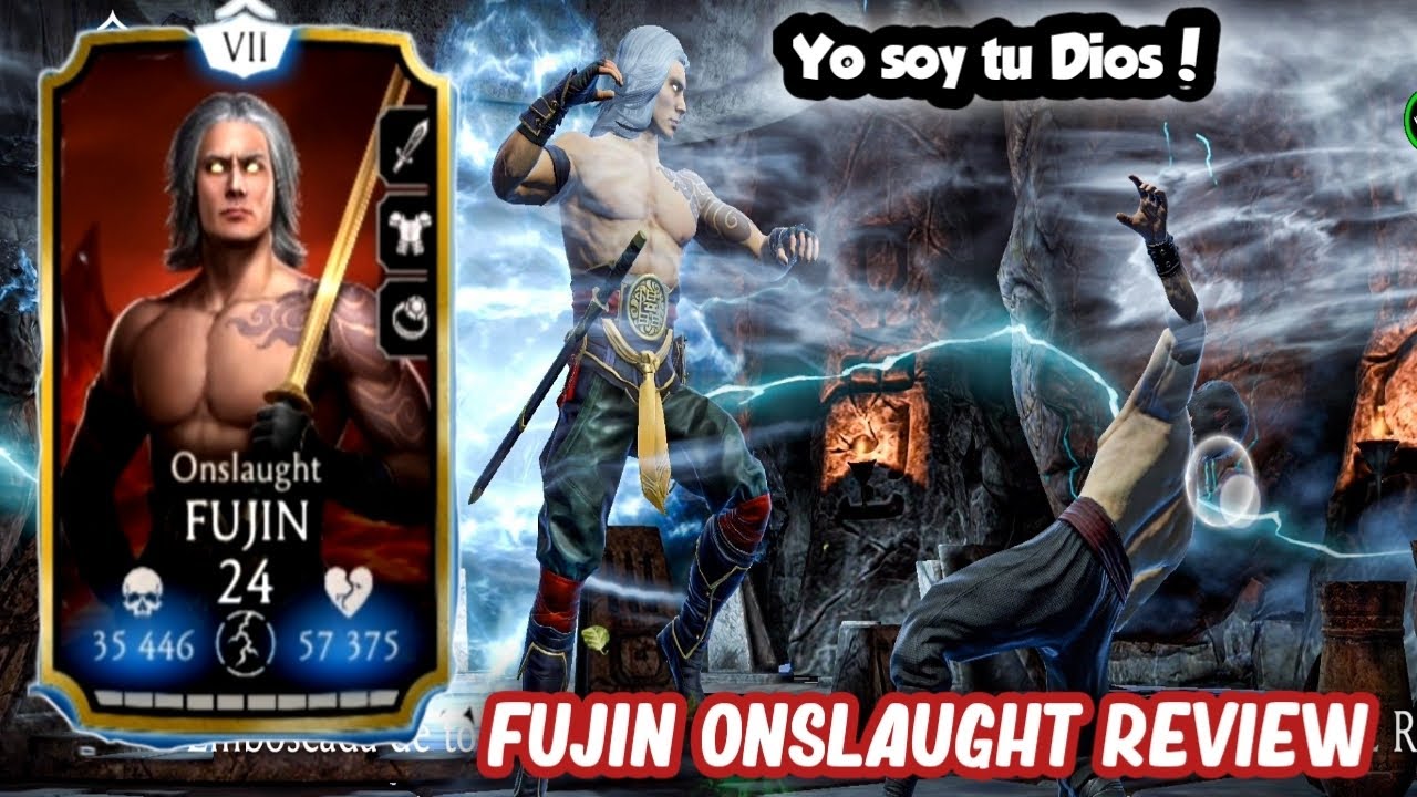IMPRESIONANTE GAMEPLAY! Review de FUJIN ONSLAUGHT. MORTAL KOMBAT MOBILE ...