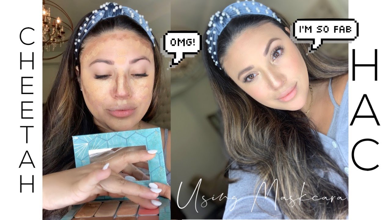 Cheetah HAC Using Maskcara Beauty IIID Foundation - YouTube