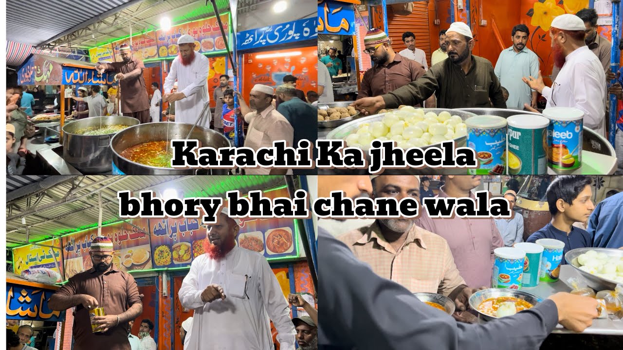 Karachi kay jeelay ney dhoom machadi|Desi food with desi ghee & makhan ...