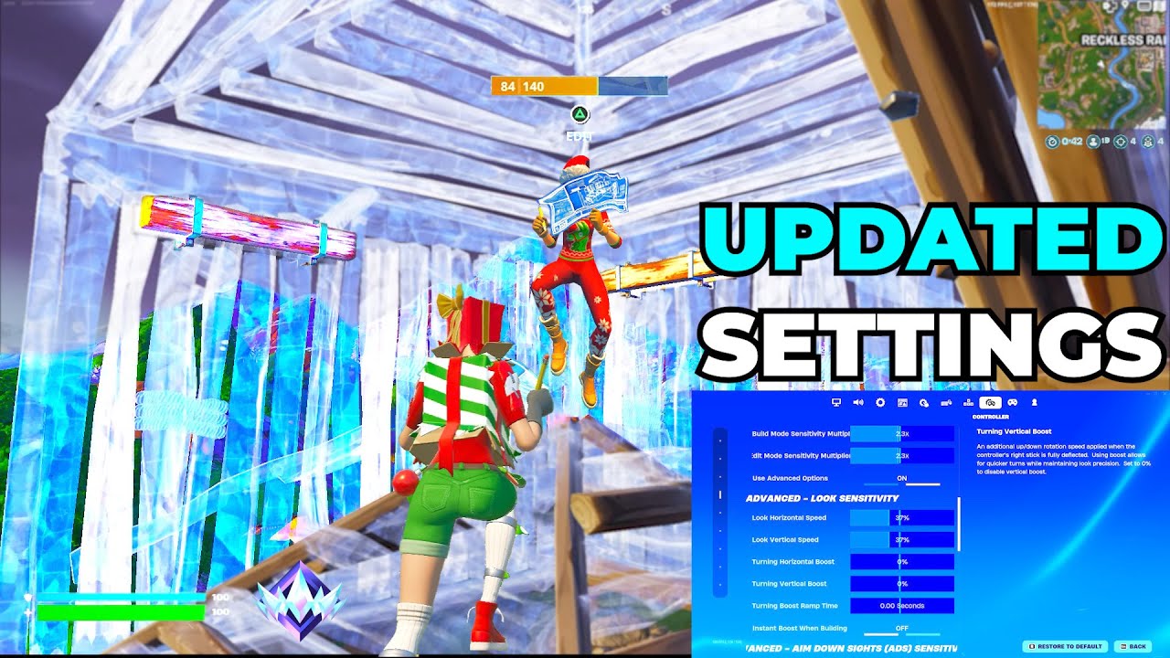 New *BEST* Controller Fortnite Settings/Sensitivity LINEAR *AIMBOT ...
