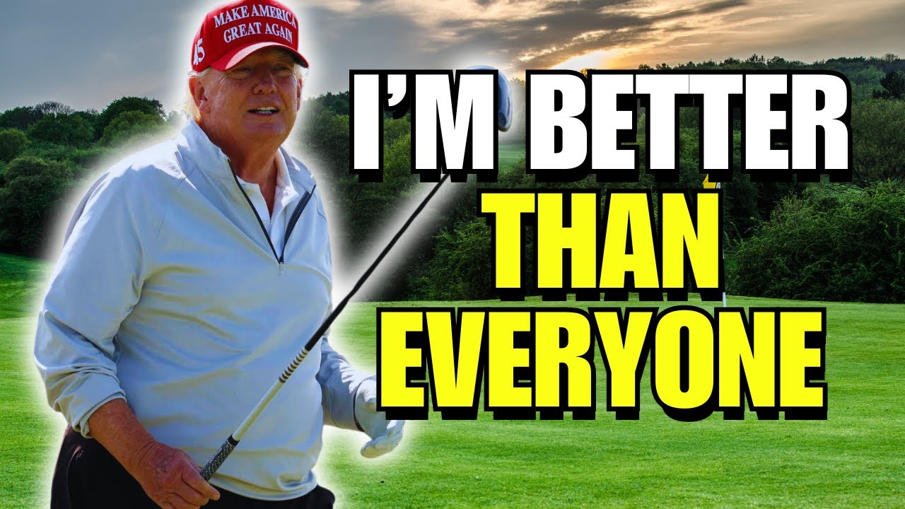 How Good Is Donald Trump Really at Golf? - YouTube