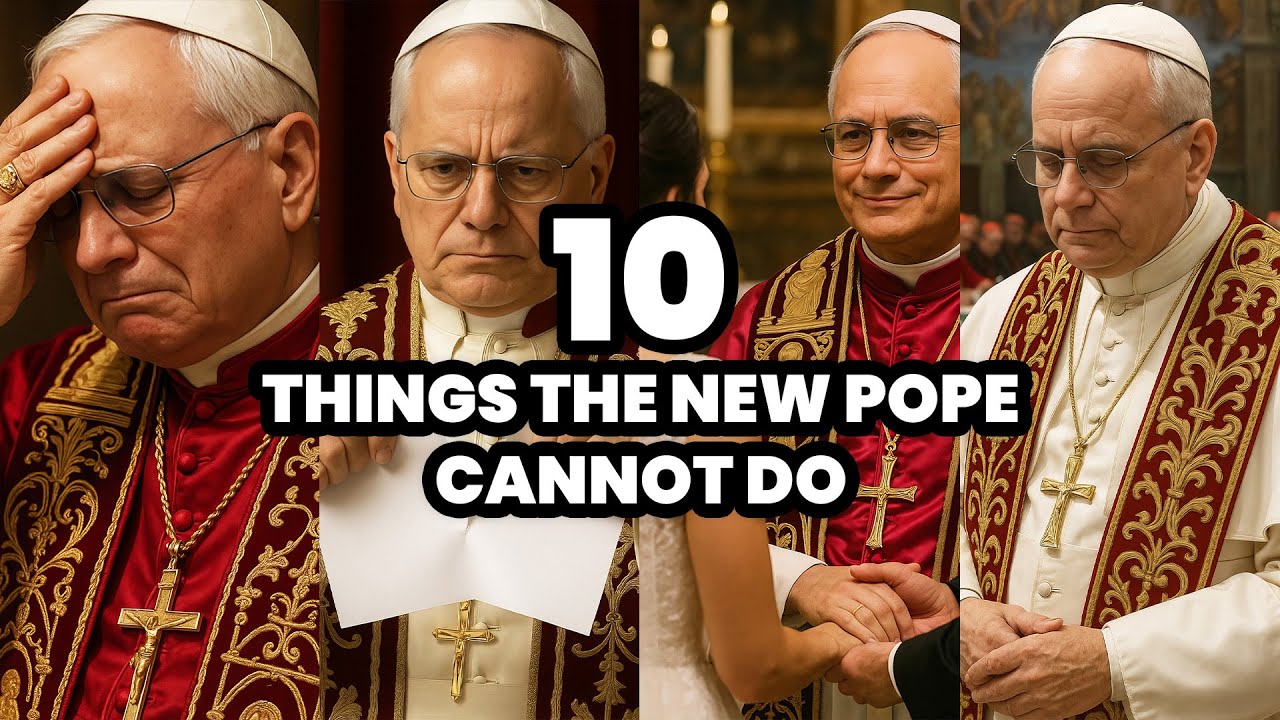 The 10 Things the New Pope Cannot Do Even If He Is the Pope (Leo XIV ...