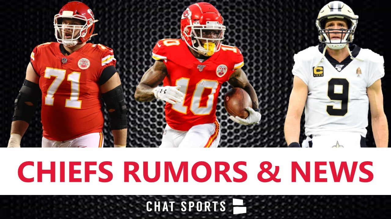 Tyreek Hill Injury? Chiefs Rumors On Mitchell Schwartz, Drew Brees ...