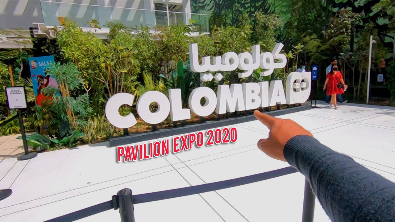 Walking through Colombia Pavilion Expo 2020 UAE - YouTube