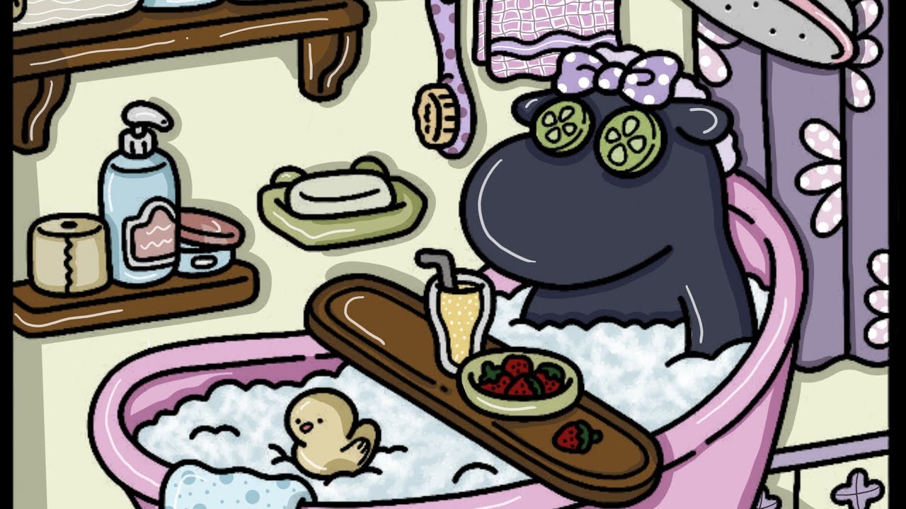 Digital Coloring Page Moments (Cozy Friends Coco Wyo) - YouTube